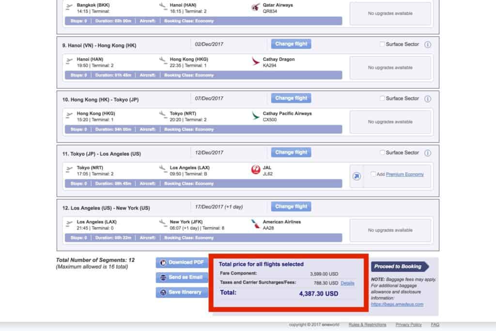 How to Book a Round the World Ticket with Airline Alliances - Kara and Nate